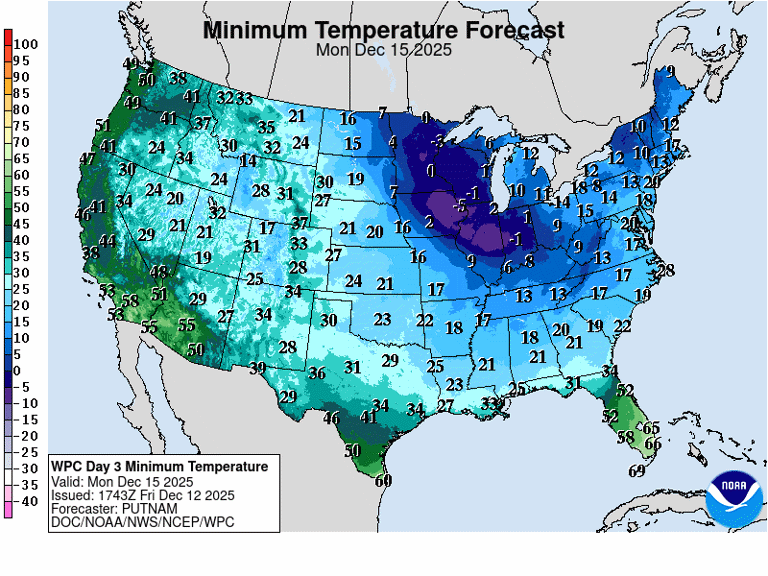 First big snow storm to hit US as polar vortex sends coldest air yet