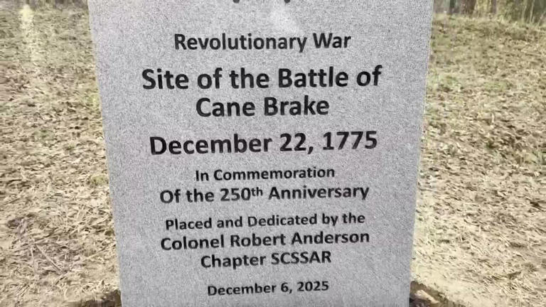 Sons of the American Revolution dedicate monument on 250th anniversary ...