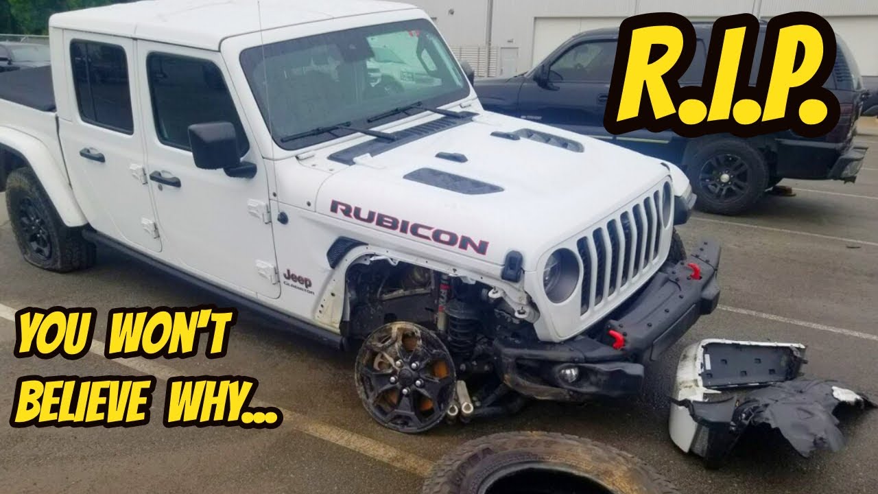 My Jeep Gladiator Rubicon was totaled for a very dumb reason