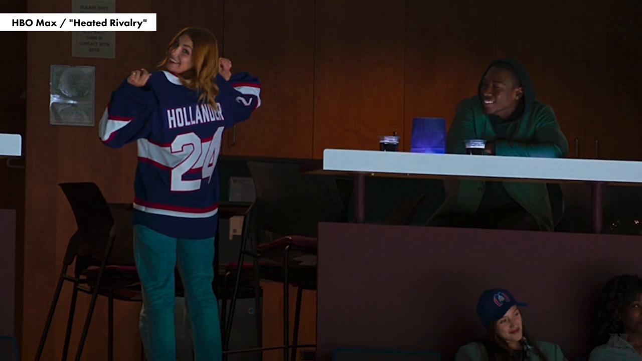 Connor Storrie & Hudson Williams Know 'Heated Rivalry's Tuna Melt Scene ...