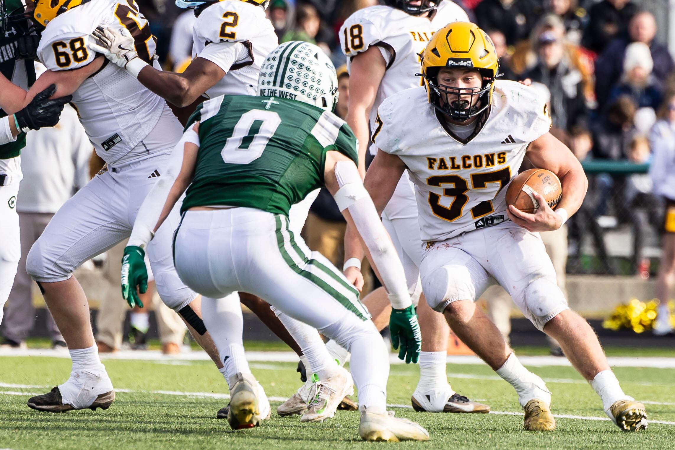 Sack master leads 15 Bay City area football players on AP All-State teams
