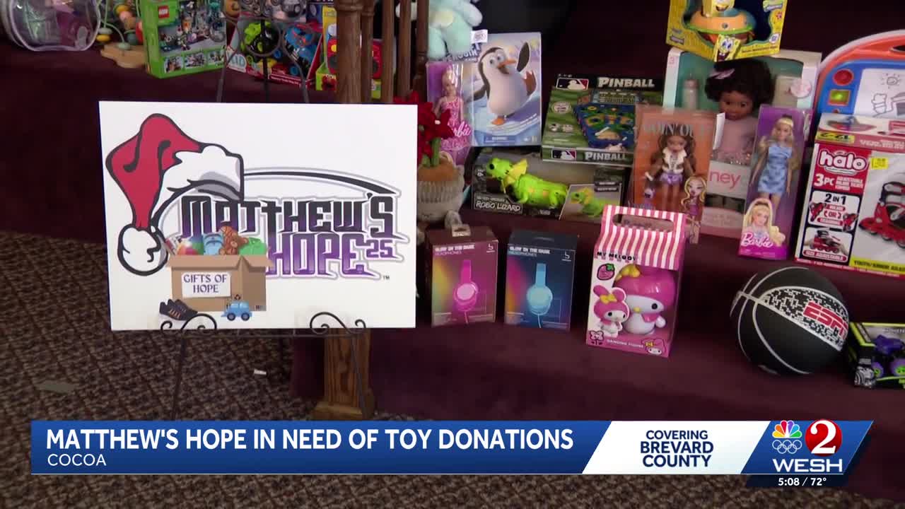 Matthew’s Hope seeks donations as holiday need grows