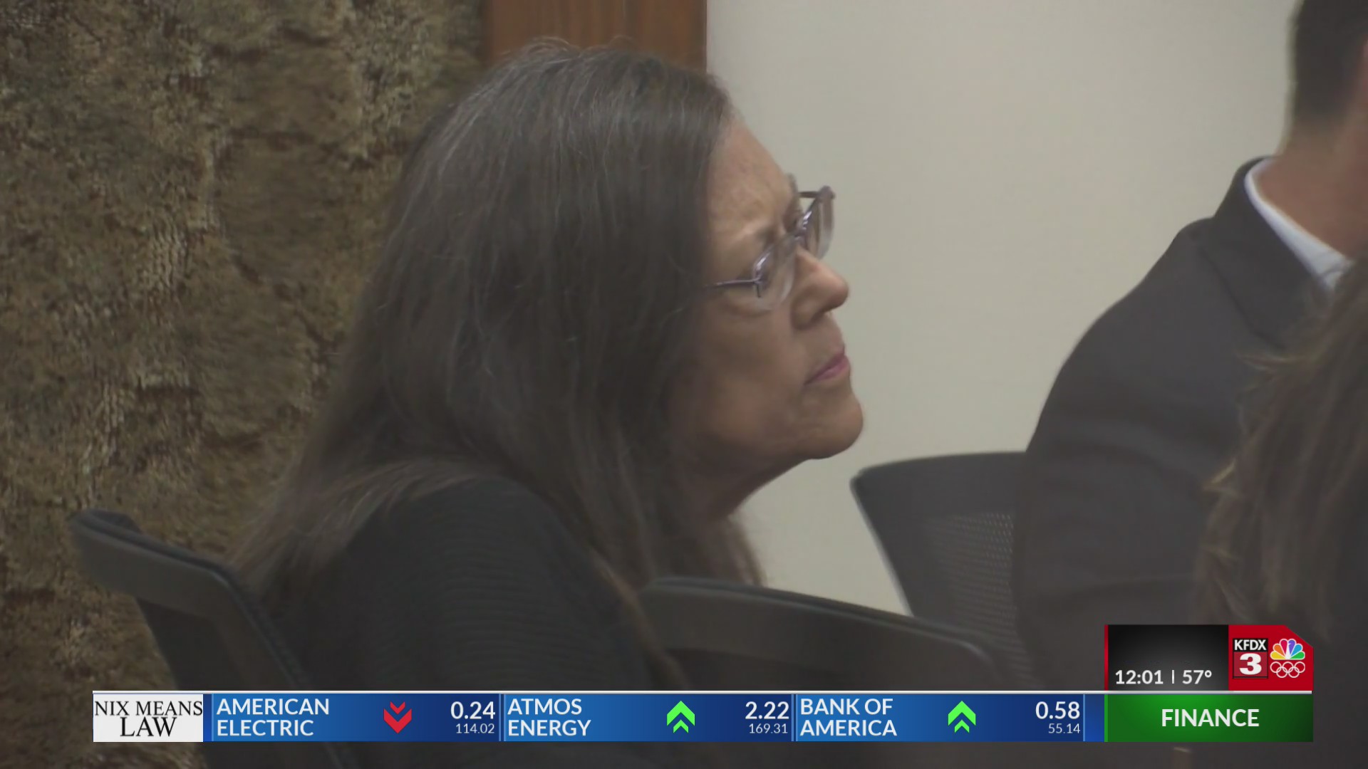 Cindi Baker trial day 3 - noon live VO