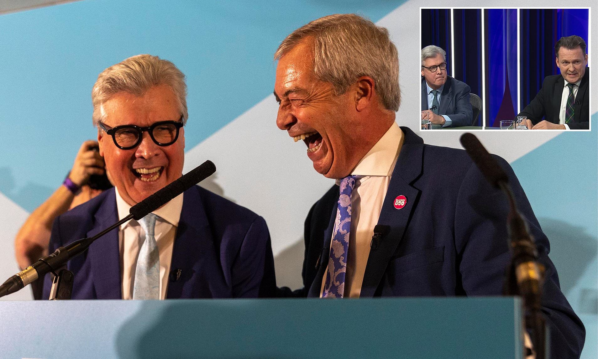 Peer urged Tory leader to 'hold the line' against Reform then defected