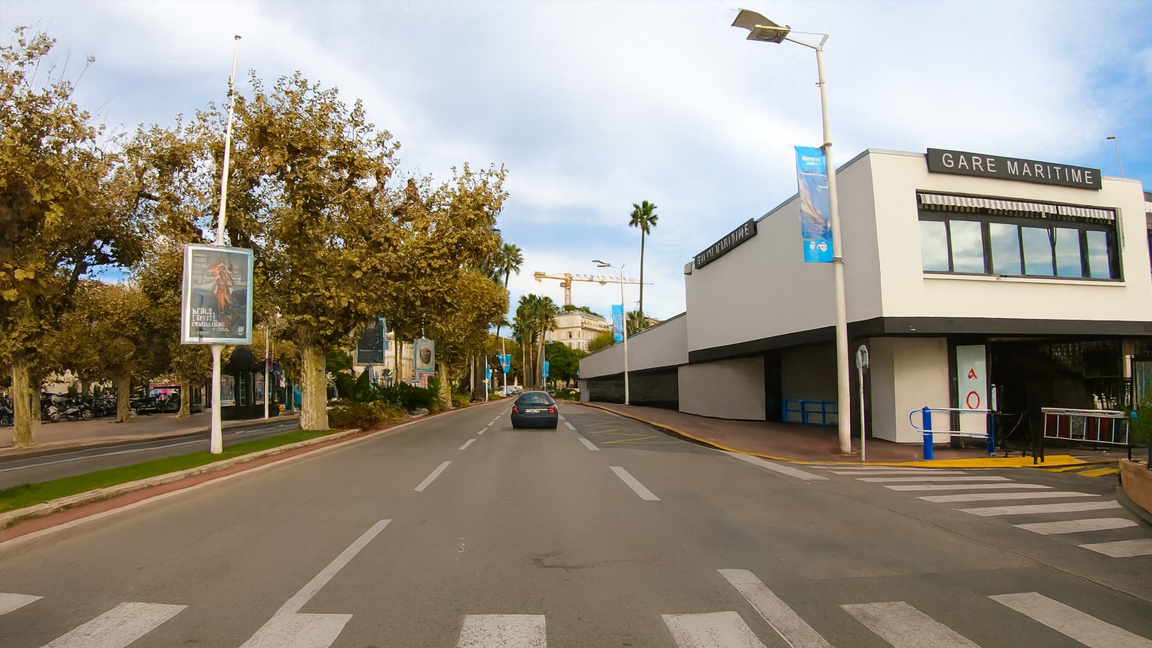 Scenic drive along the French Riviera