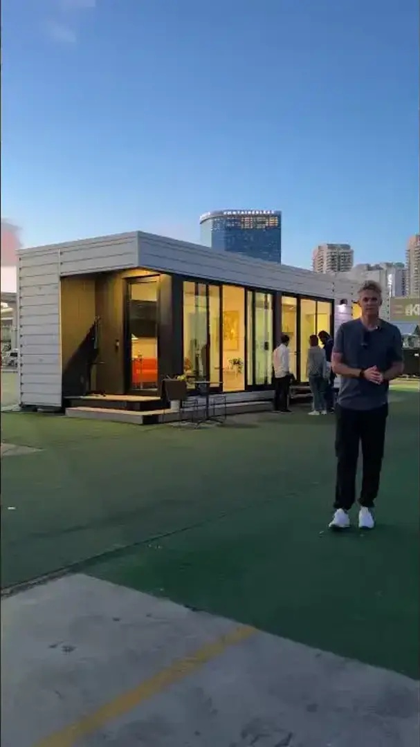 Touring Connect Homes' 460 sq ft modern prefab home
