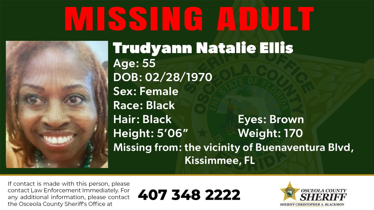 Have you seen this missing woman? Osceola County seeking woman, 55 ...