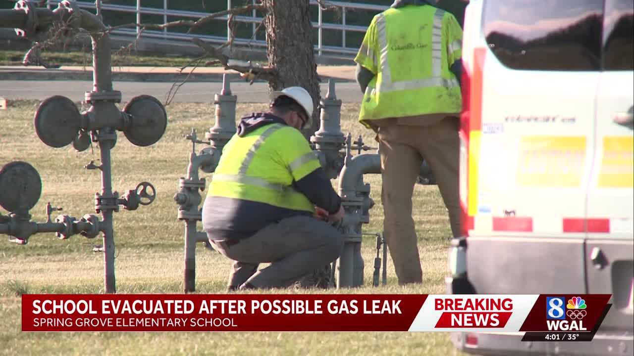 Spring Grove Elementary School in York County evacuated due to gas leak