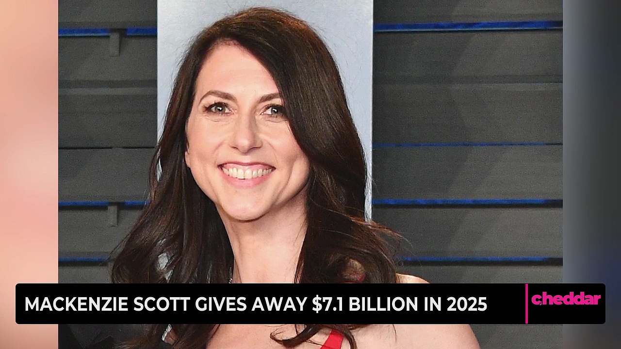 MacKenzie Scott gives away $7.1 billion in 2025