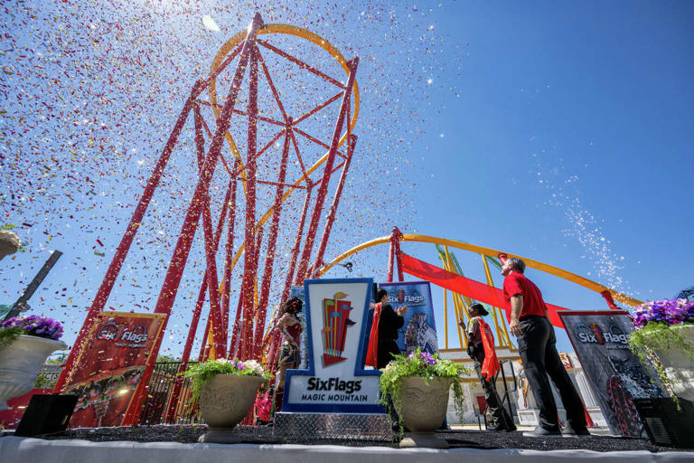 Six Flags files demolition permits for Magic Mountain rides