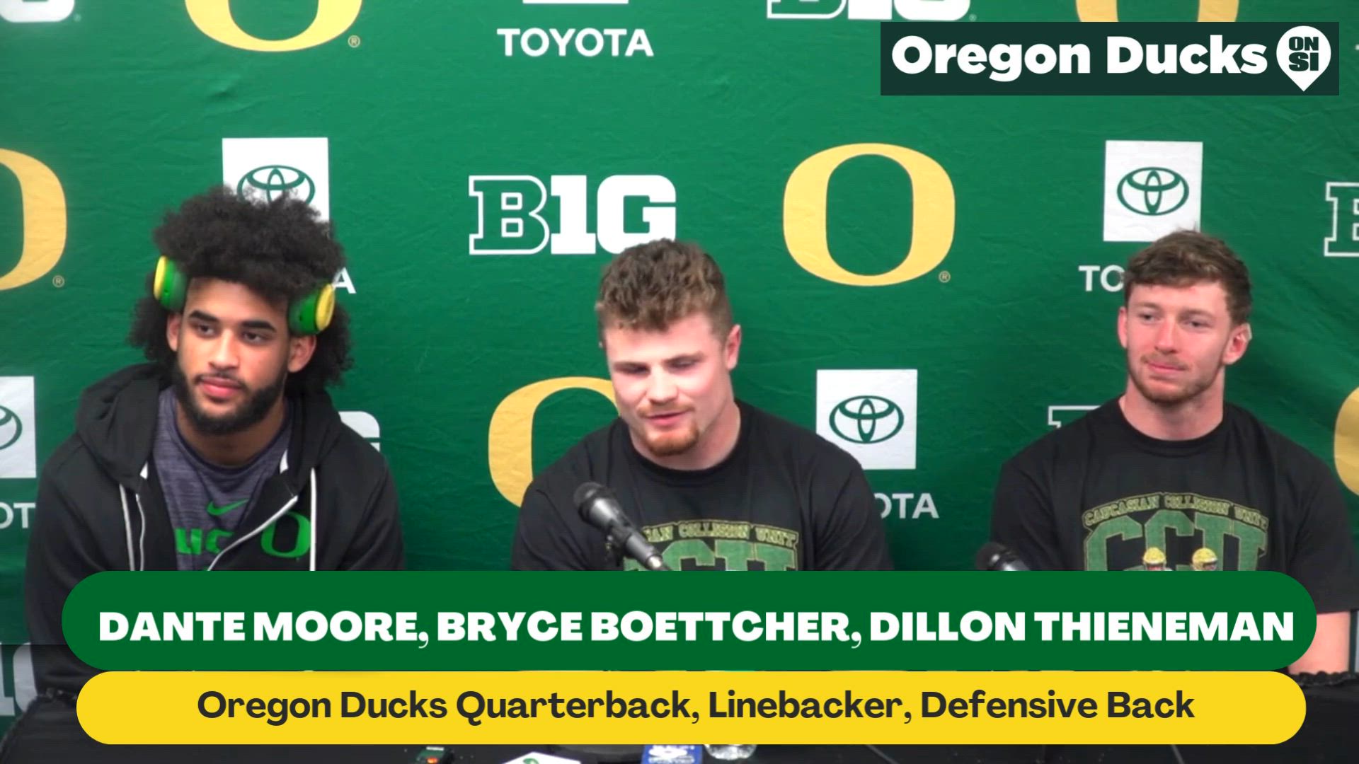 Oregon Ducks discuss how their team will be in December
