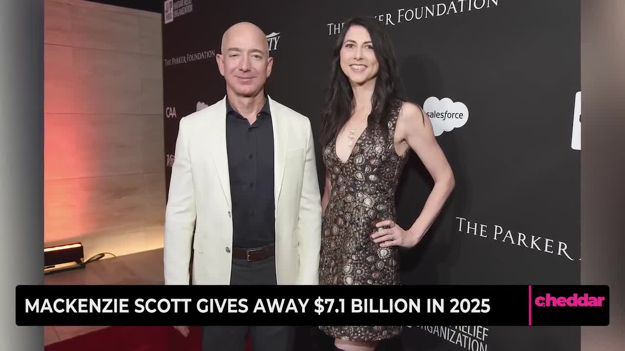 MacKenzie Scott gives away $7.1 billion in 2025