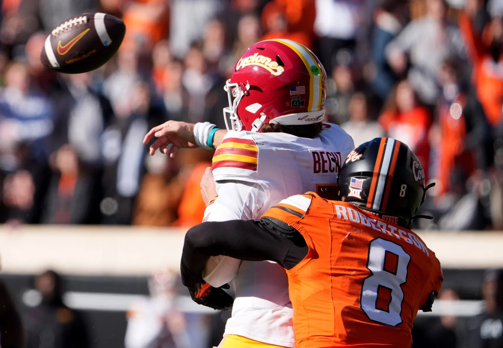 Iowa State QB Rocco Becht undergoes shoulder surgery, future uncertain