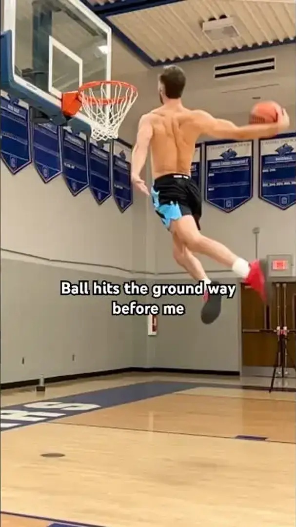 Ball hits the ground way before me