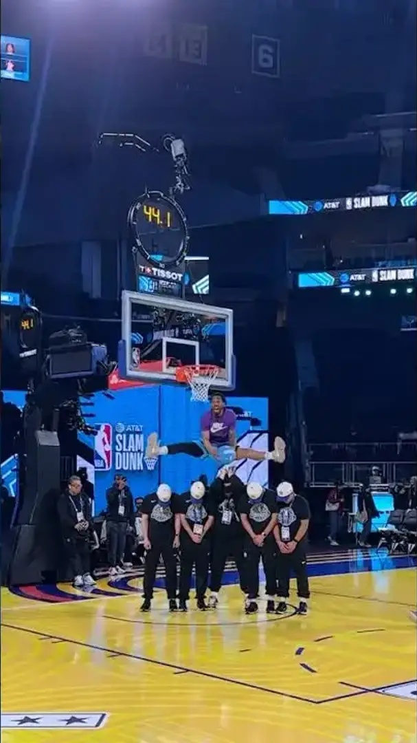 Rate this dunk! NBA dunk contest #basketball #dunk #dunkcontest