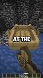 Minecraft boat trick through bedrock