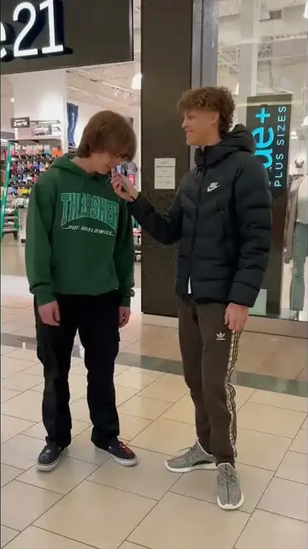 Buys follower anything at mall