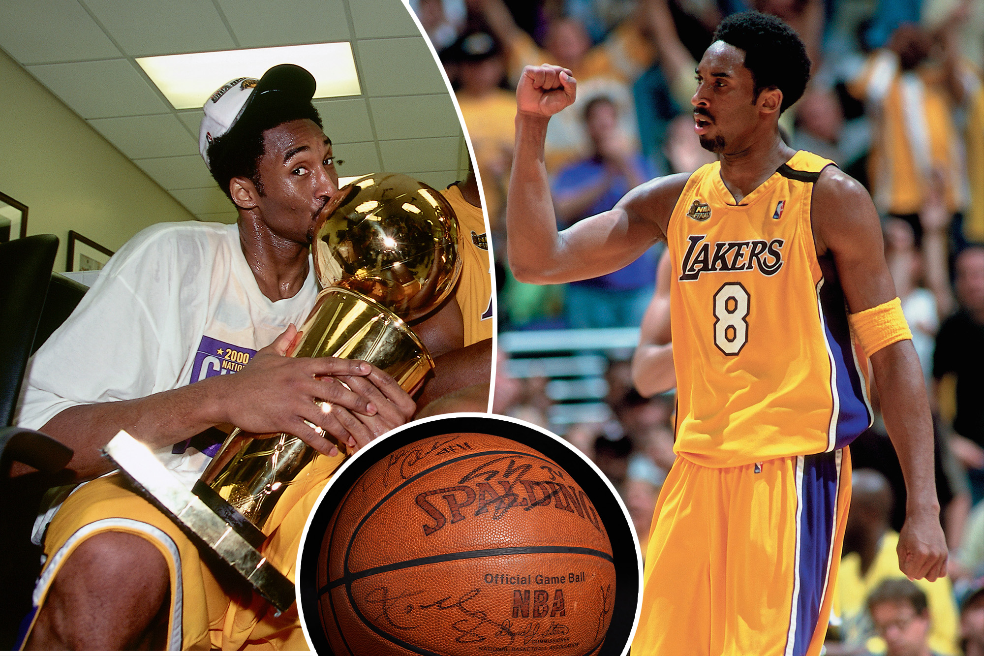 Kobe Bryant championship ball fetches record-setting $508K at auction