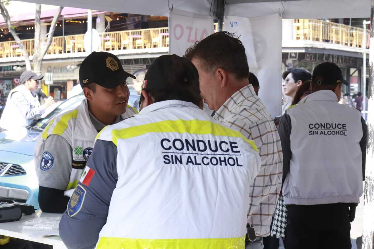 Operativo 'Conduce sin alcohol' en CDMX: habrá mil 130 puntos de ...