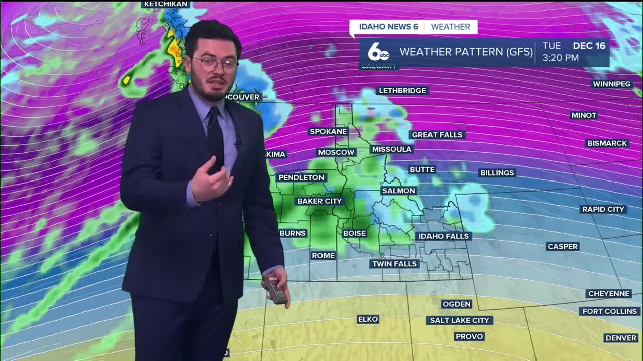 Isaiah Sharp's Idaho News 6 forecast - 12/12/25