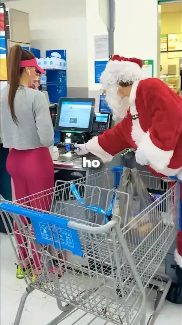 Logan Micke: Santa surprises shopper with act of kindness