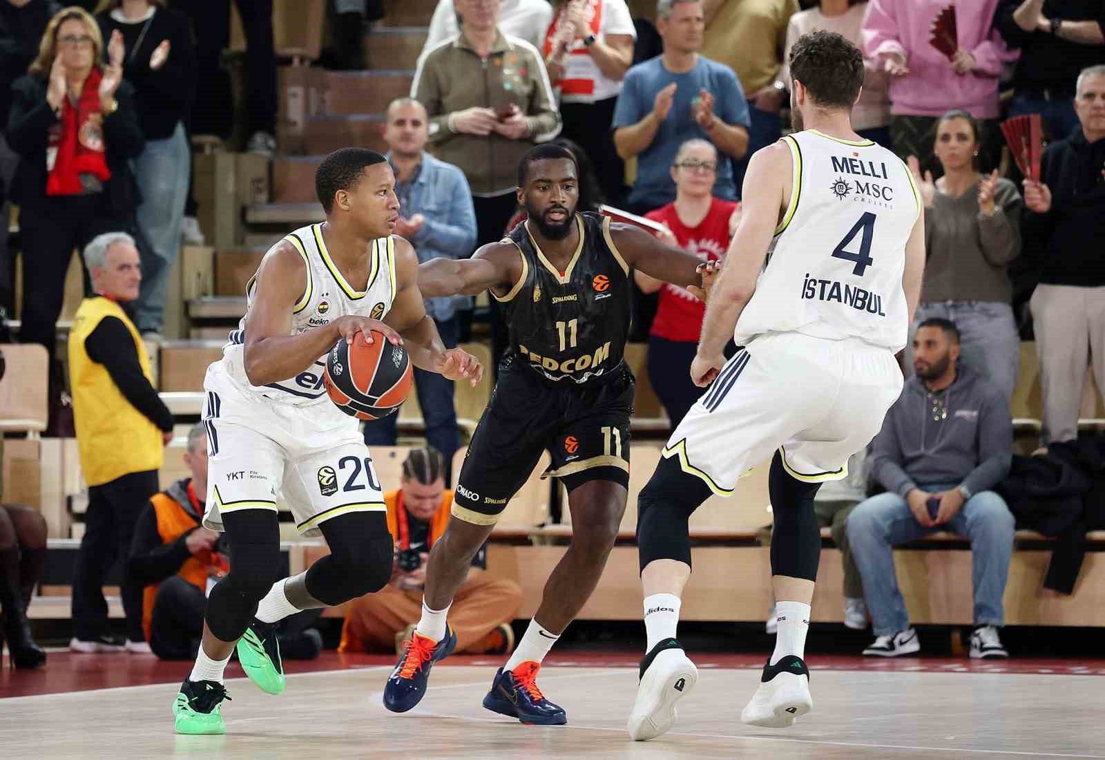 Euroleague: AS Monaco: 86 - Fenerbahçe: 92