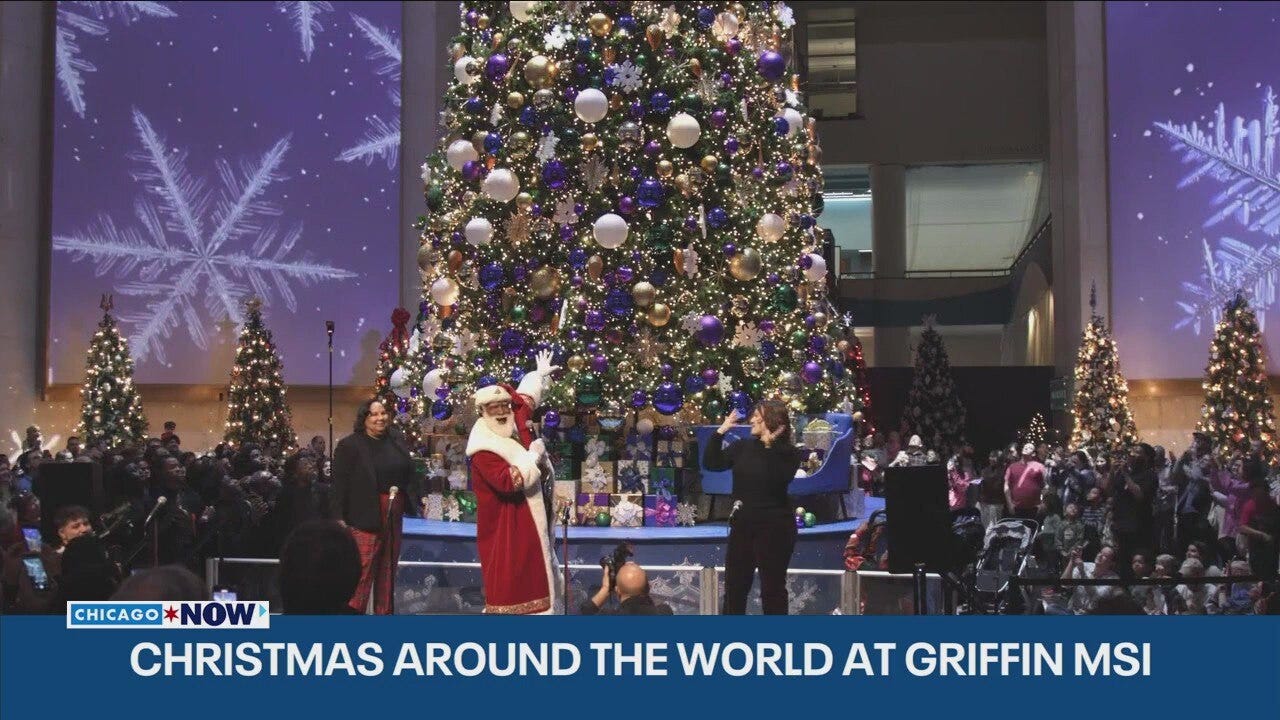 Christmas around the world exhibit at Chicago’s Museum of Science and ...