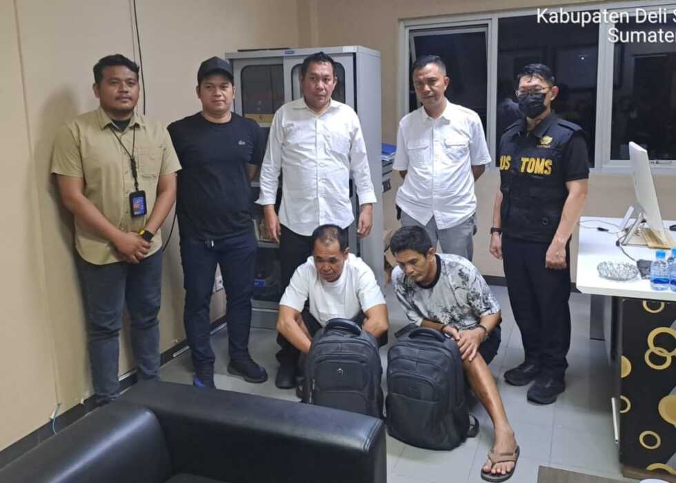 Bawa sabu 1.420 gram, dua warga Binjai ditangkap