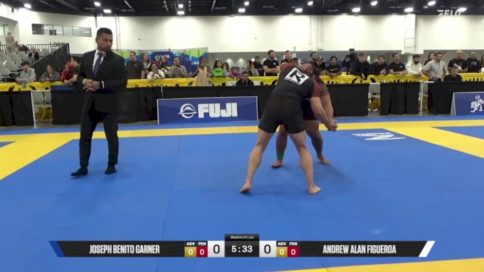Andrew Alan Figueroa vs Joseph Benito Garner 2025 World IBJJF Jiu-Jitsu ...