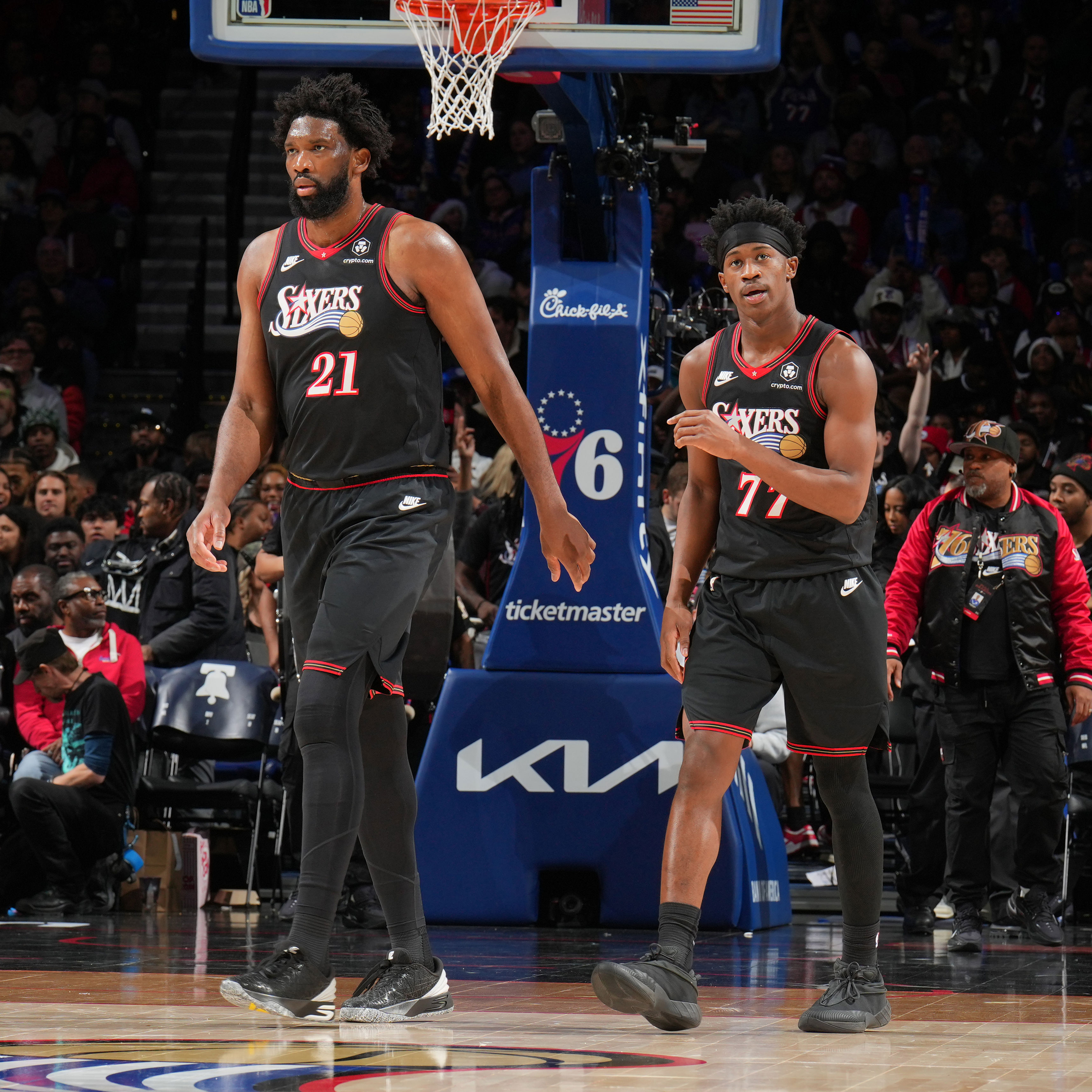 Sixers bell ringer: Vets and the rook fill the Maxey void in win over ...