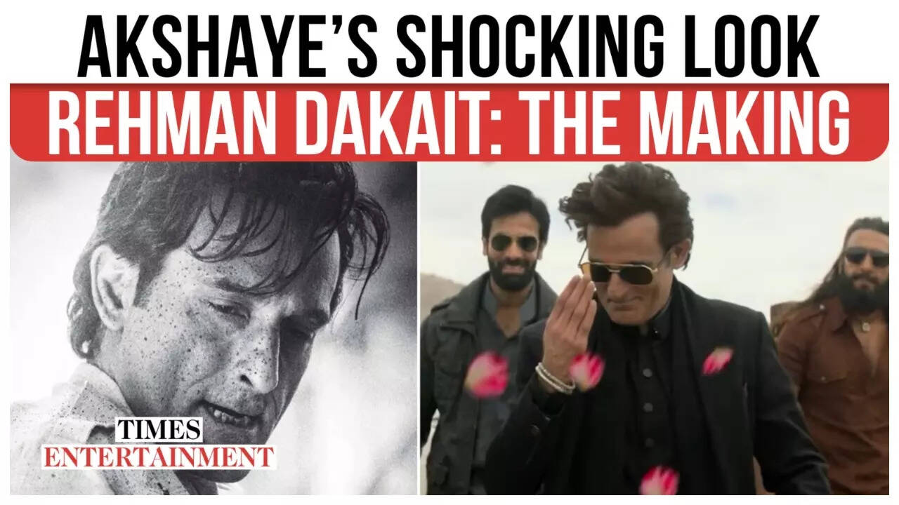 The making of Rehman Dakait: Akshaye Khanna’s most radical look yet