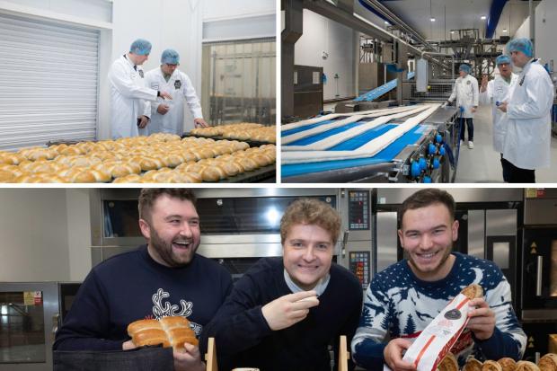Behind the scenes at Wrexham's Village Bakery factory as it rolls out ...