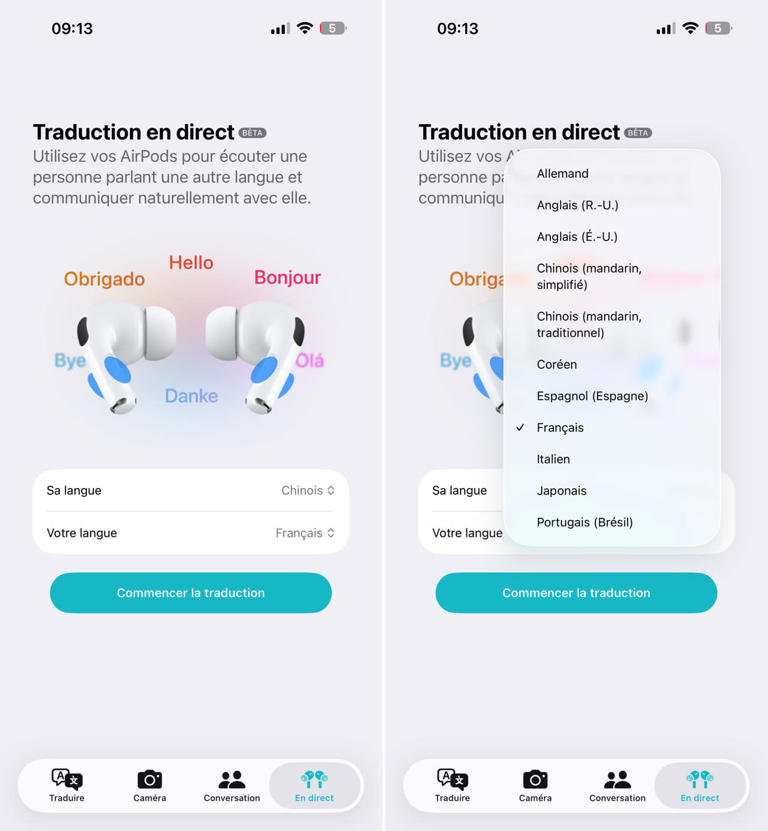 On a testé la traduction en direct des AirPods : vraiment utile pour ...
