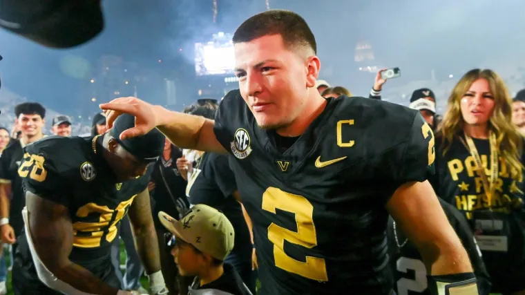 Diego Pavia battles through doubts in final college game despite loss