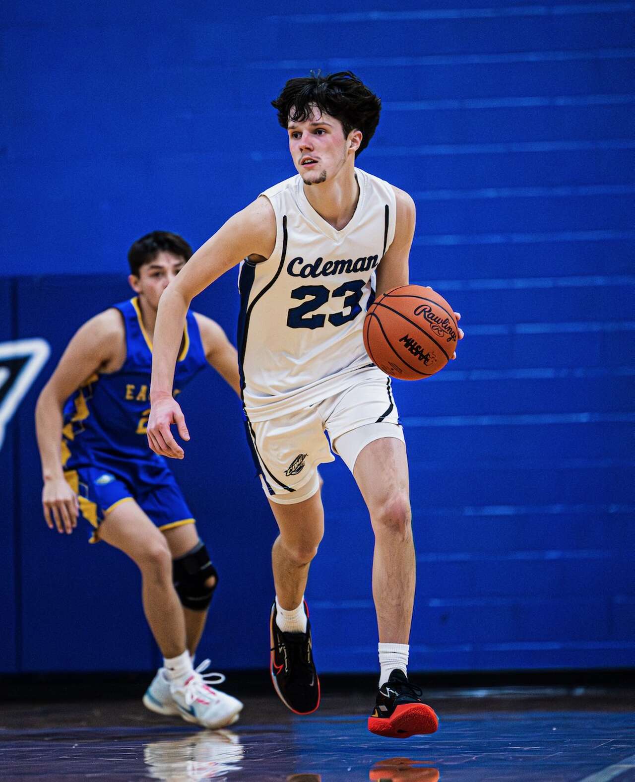 Coleman's Glazier goes for school-record 43 points