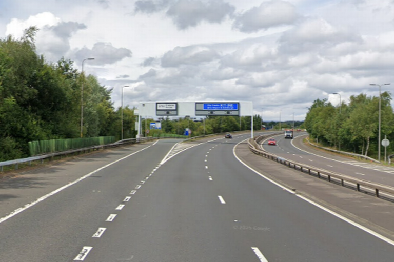 Drivers warned as area of M77 near Silverburn to shut next week