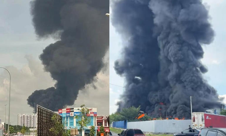 Blaze at Puncak Alam plastic factory contained after hours-long ...