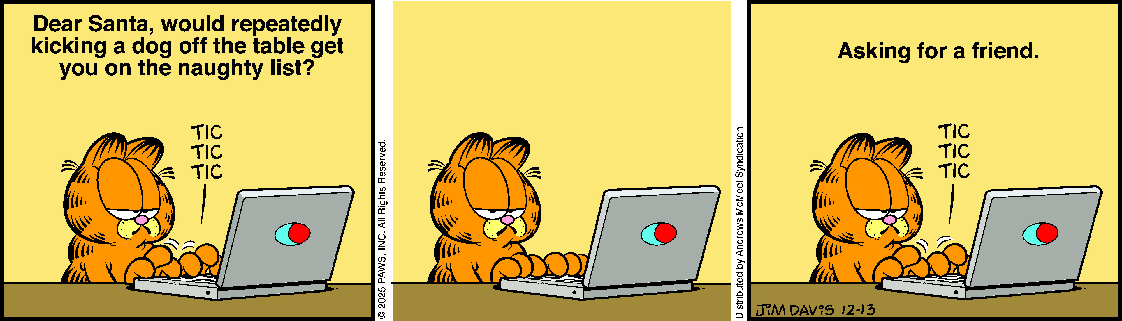 Garfield by Jim Davis