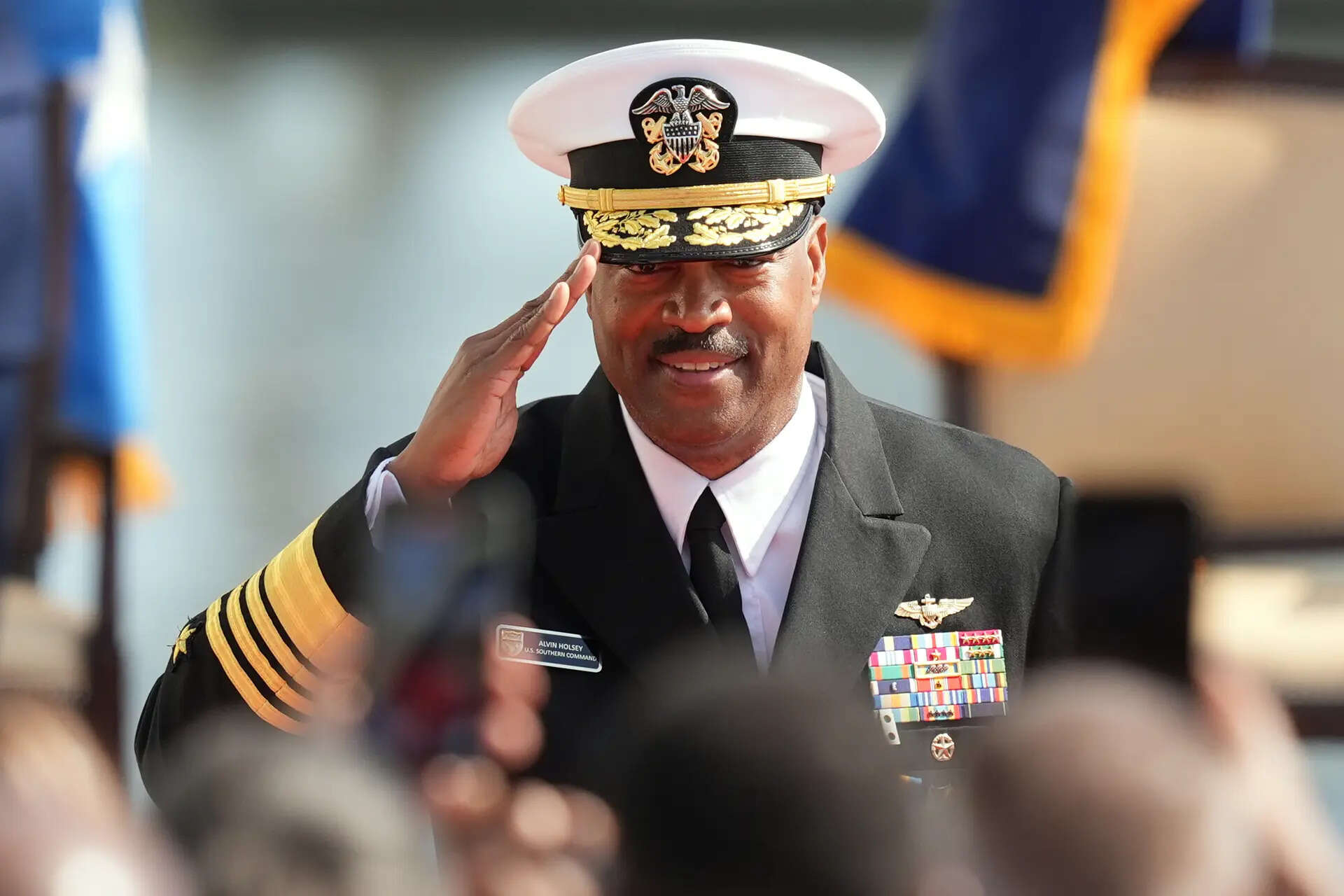 US Southern Command chief Adm. Alvin Holsey retires after clashes with ...