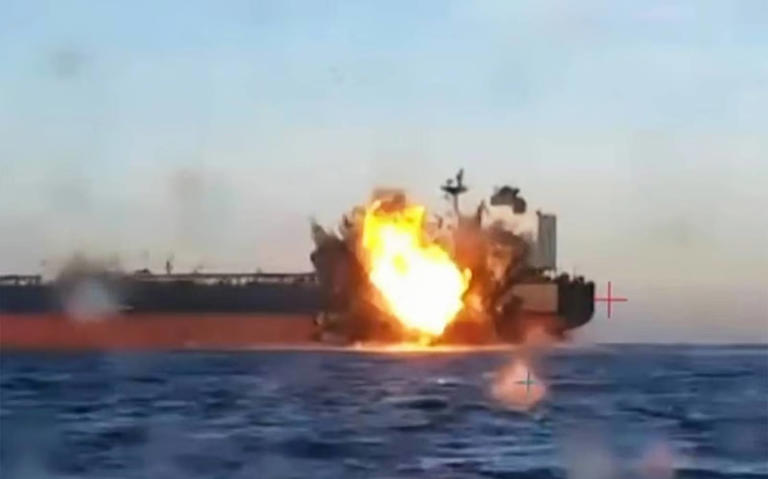 Drone attack hits 3 tankers in Black Sea near Turkey, says shipping agency