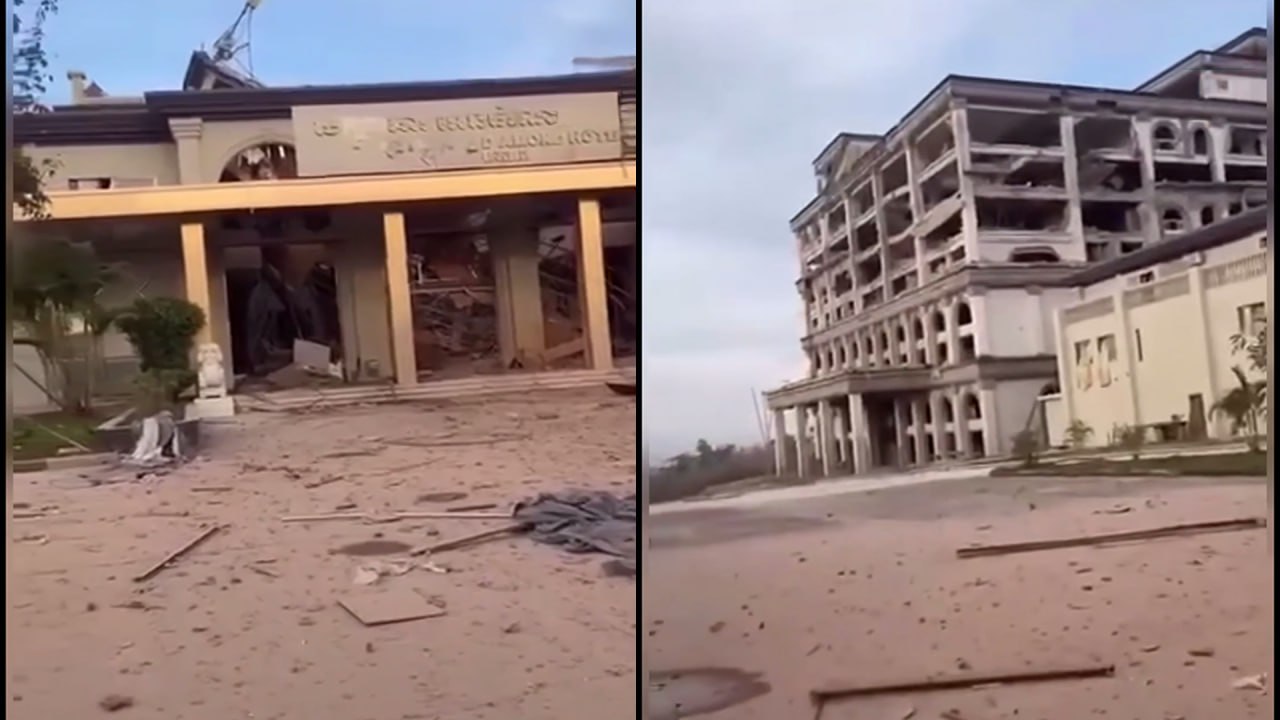 Thailand-Cambodia ceasefire ends? Thai F-16s bomb border casino hours ...