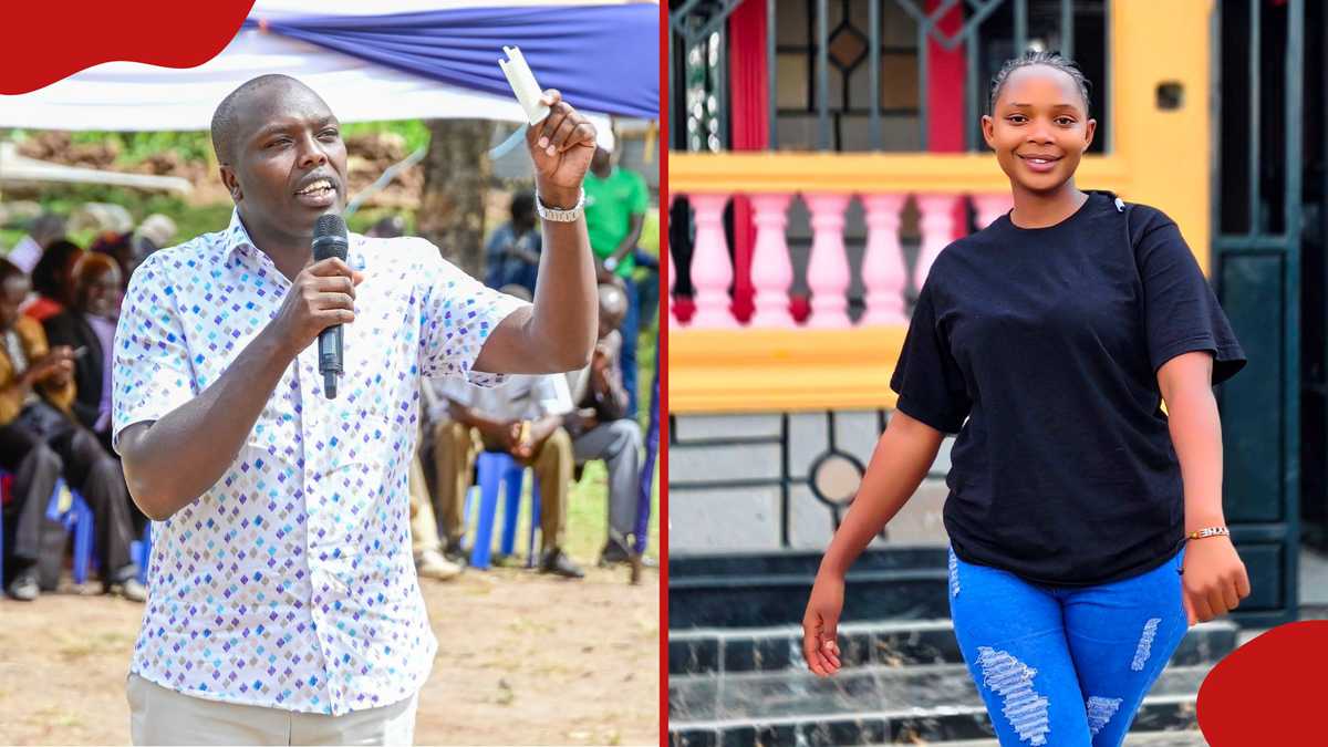 Vicky Brilliance breaks silence after MP Gideon Kimayo leaks her number
