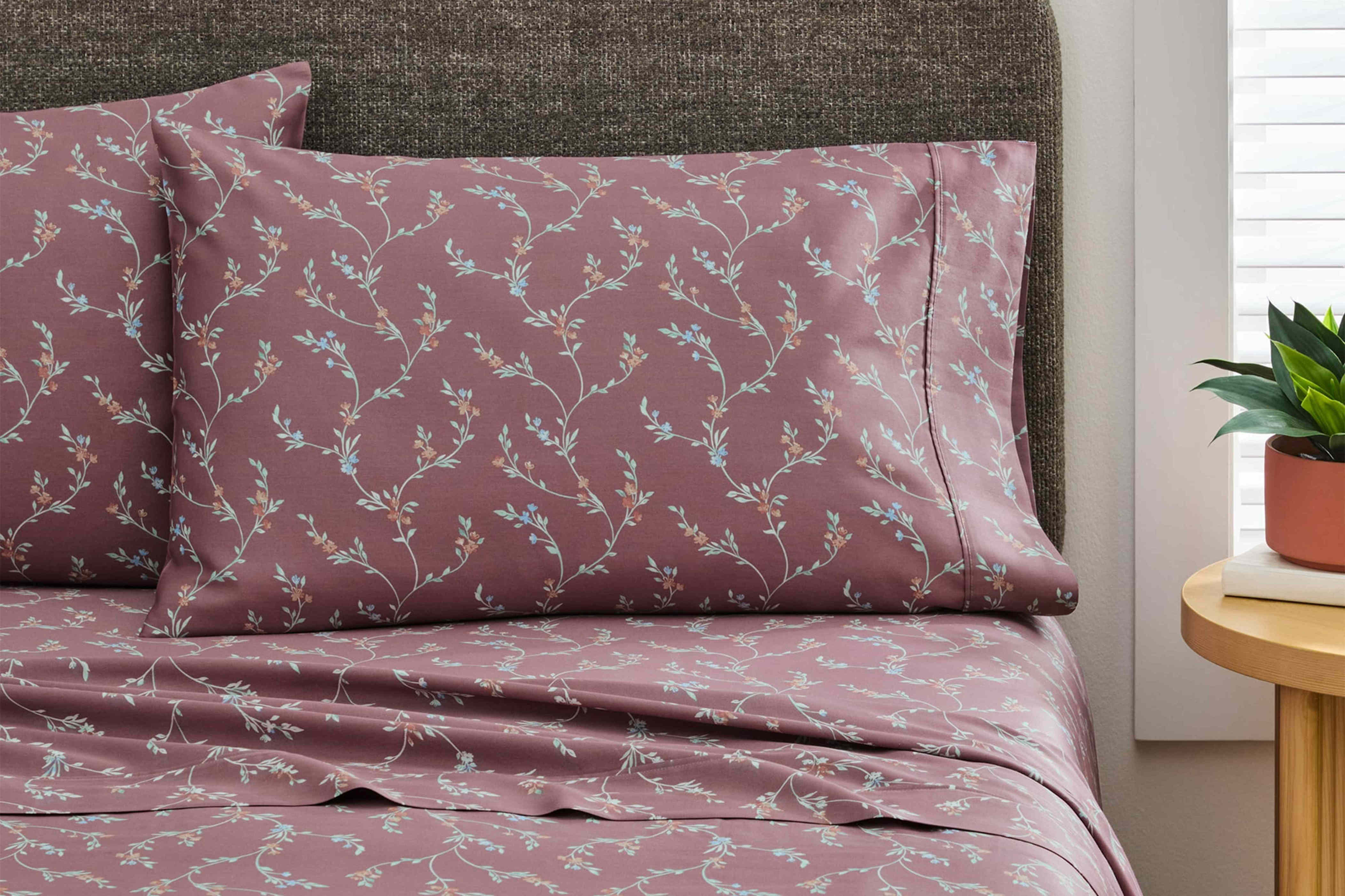 These BHG x Walmart 100% cotton sheets keep hot sleepers cool and cold ...