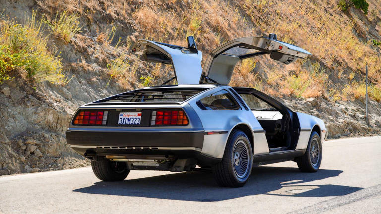 This impossible engine swap turns the DeLorean into an actual 1/4 mile ...