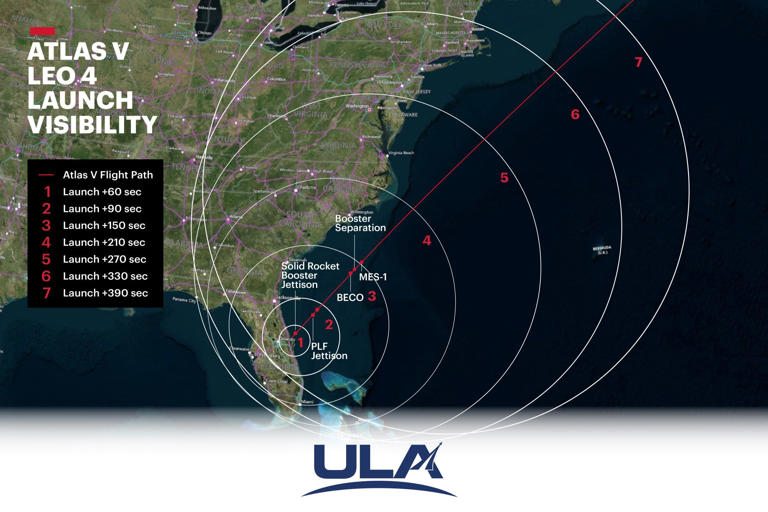 Back to back rocket launches from Florida, watch from Volusia County