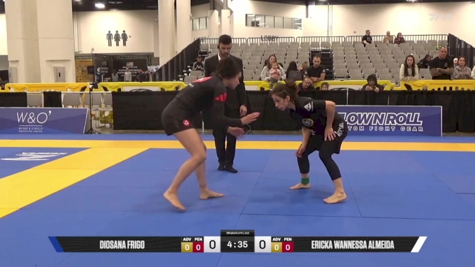 Ericka Wannessa Almeida vs Diosana Frigo 2025 World IBJJF Jiu-Jitsu No ...