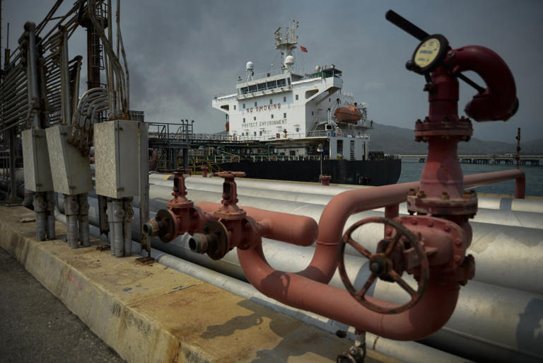 Venezuela oil exports fall steeply after US forces seize tanker off coast