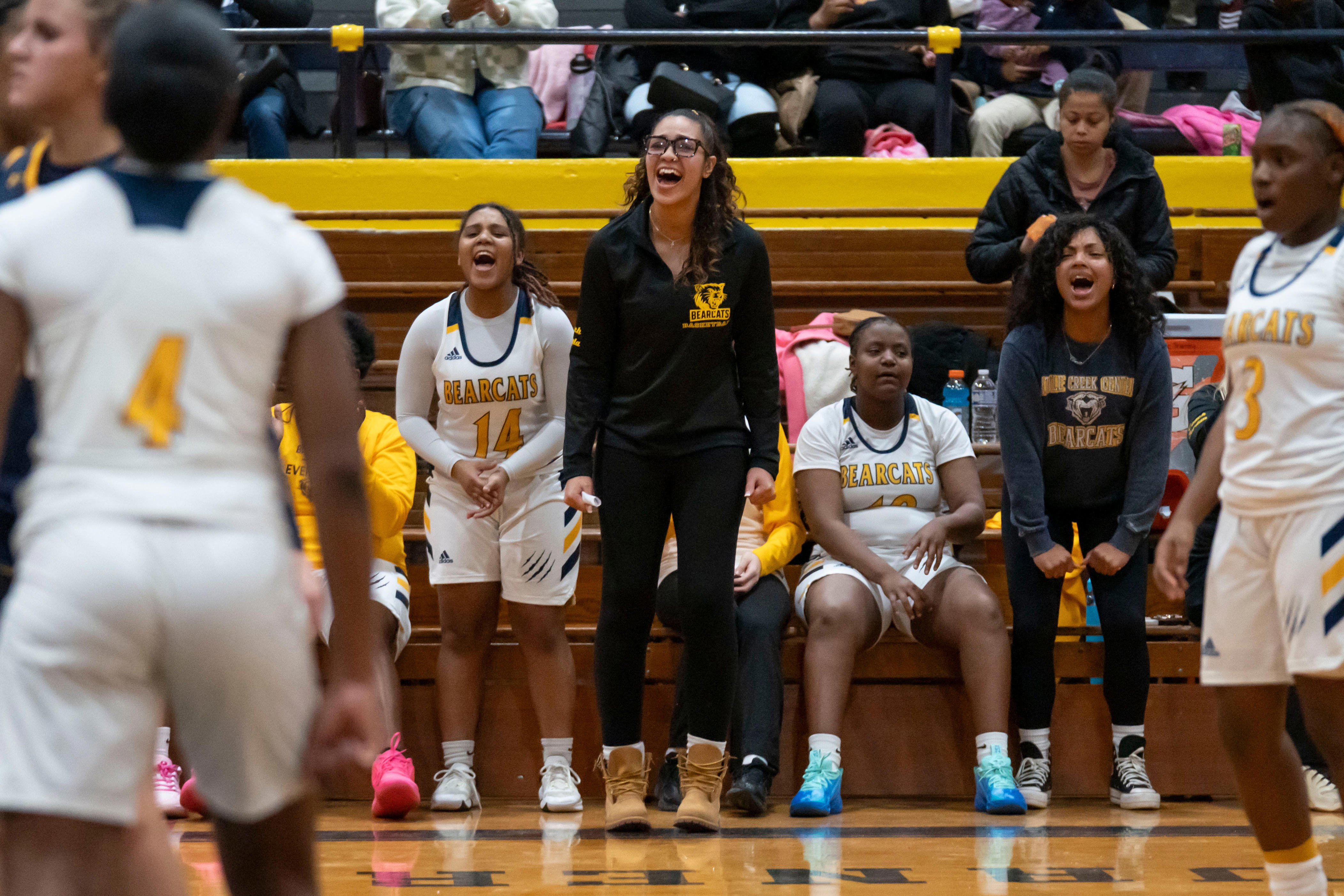 New Battle Creek Central girls coach enjoys first win at Fieldhouse