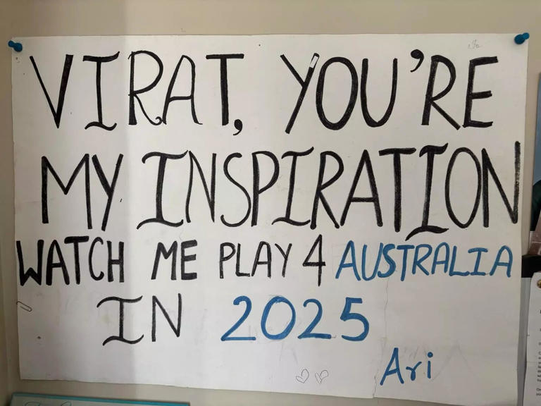 'Watch me play for Australia in 2025': Aryan Sharma, a Virat Kohli fan ...