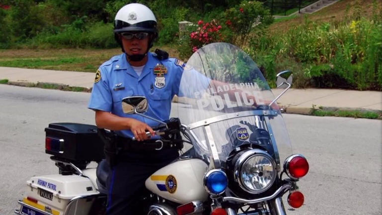 Philadelphia honors fallen officer Andy Chan at annual block party